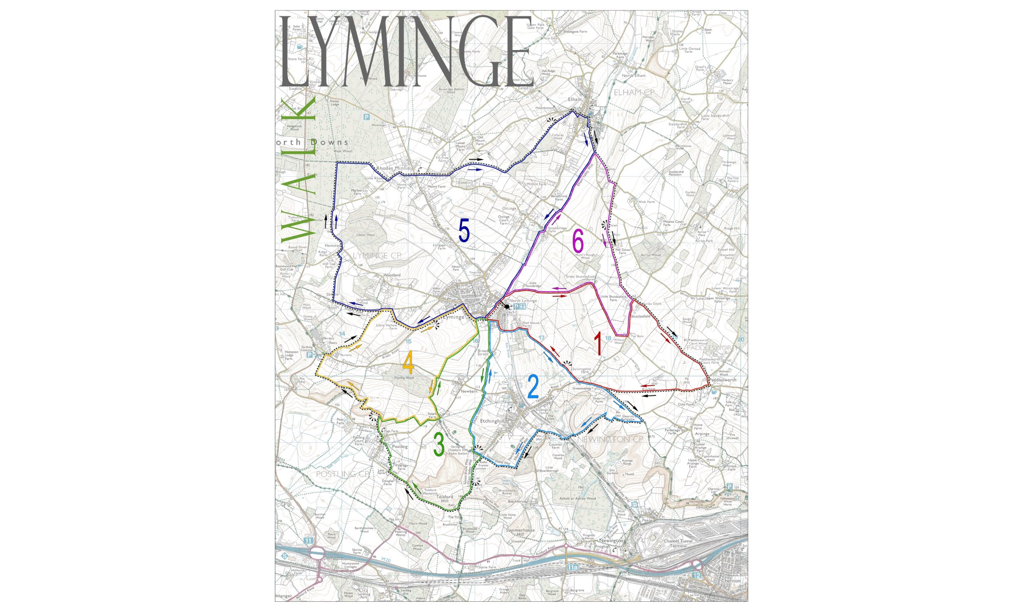WALKS FROM LYMINGE – Elham Valley Walkers